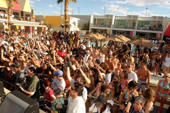 Diddy, Christina Milian & Others Party at the Pool - theJasmineBRAND