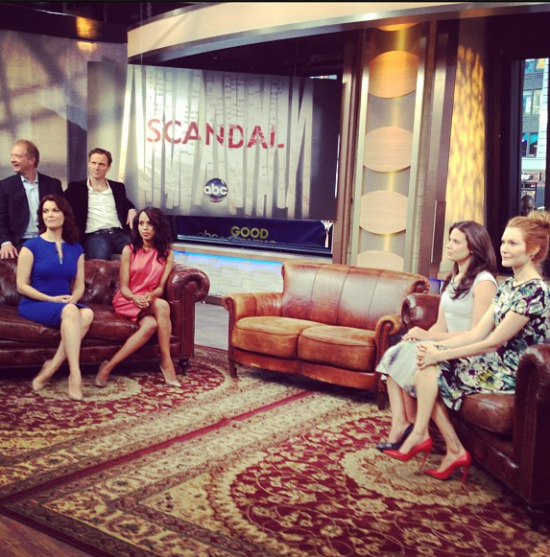 [Photos] 'Scandal' Cast Ends Season With a Promo Bang! Instagram Take ...