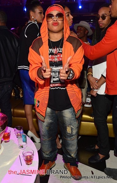 Victor Cruz, Claudia Jordan, Jeezy, Da Brat, Demetria McKinney Party in ...