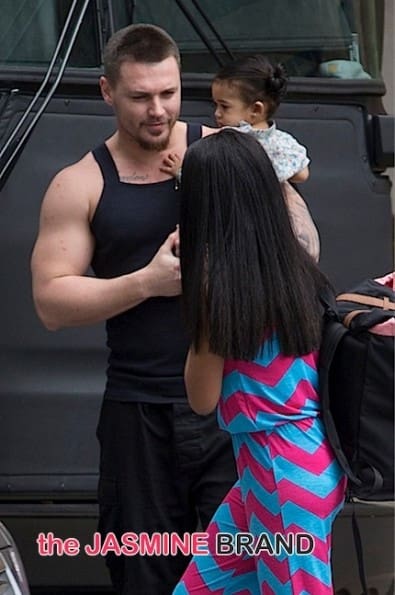 Chris Brown's Daughter Royalty & Baby Mama Pop-Up For ATL Tour ...