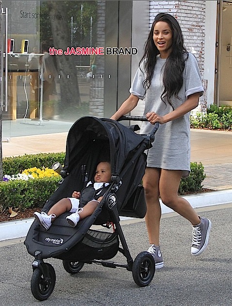 Mommy Duty! Ciara & Baby Future Hit The Grove [Photos] - theJasmineBRAND