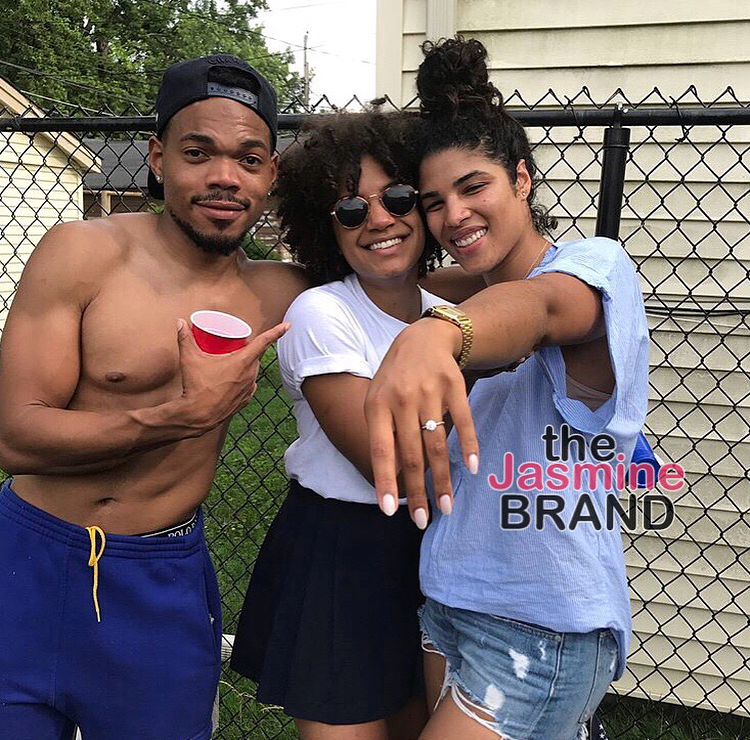 Chance The Rapper's Fiancée Reacts To Proposal: God First ...
