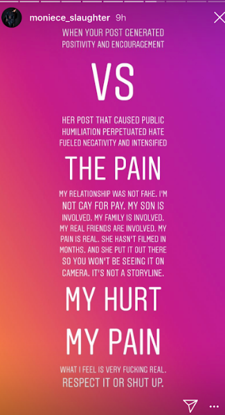 Love & Hip Hop's Moniece Slaughter & Girlfriend AD Diggs Split ...