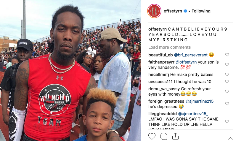 Offset Wishes 1st Born Son Happy Birthday - theJasmineBRAND
