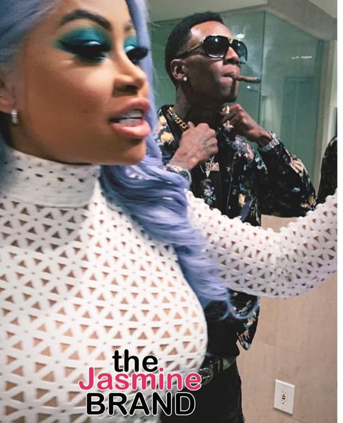 Blac Chyna & Soulja Boy Party Together, Rapper Calls New Couple ...