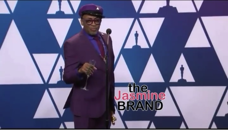 Spike Lee Visibly Upset, Says "Green Book" Should NOT Have Won Oscar ...