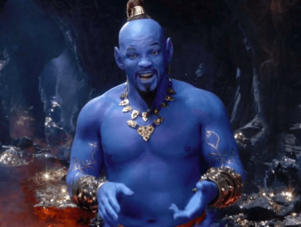 1st Look! 'Aladdin' Trailer Reveals Will Smith's Blue Genie [VIDEO ...