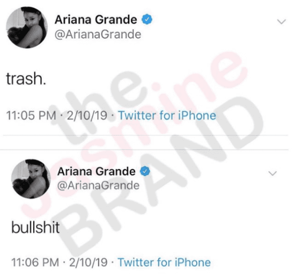 Ariana Grande Seemingly Calls Grammys Bullsh*t & Trash, After Mac ...