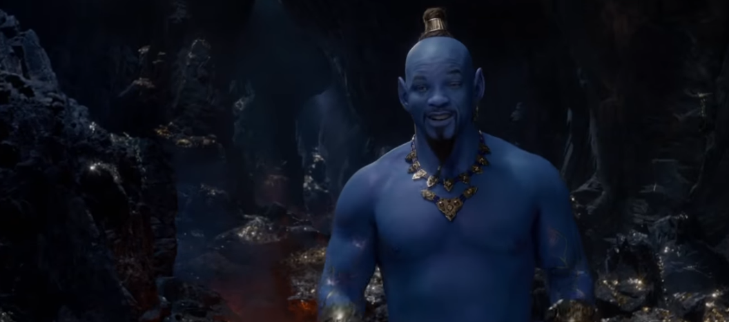 Will Smith's Blue Genie 'Aladdin' Character Receives Mixed Reviews ...
