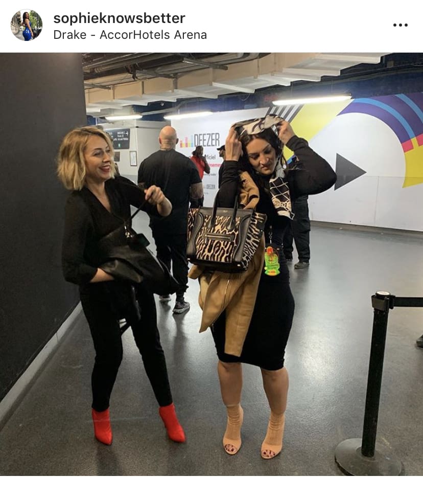 Drake's Baby Mama Sophie Brussaux Spotted At His Paris Show In VIP ...