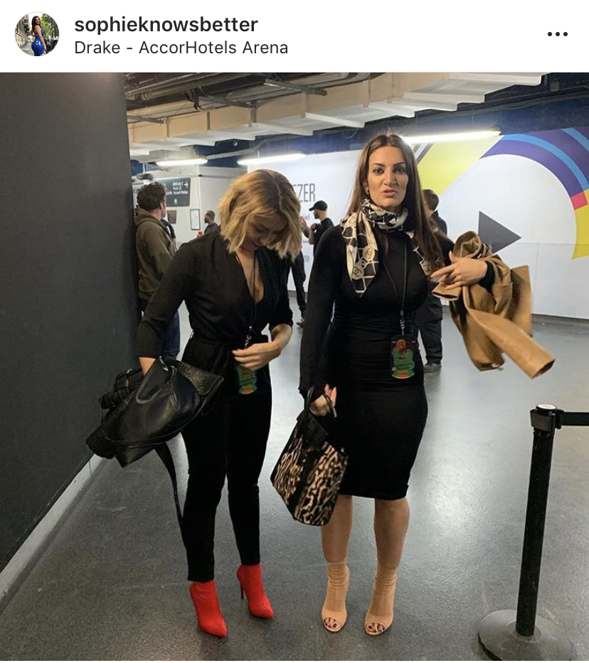 Drake's Baby Mama Sophie Brussaux Spotted At His Paris Show In VIP ...