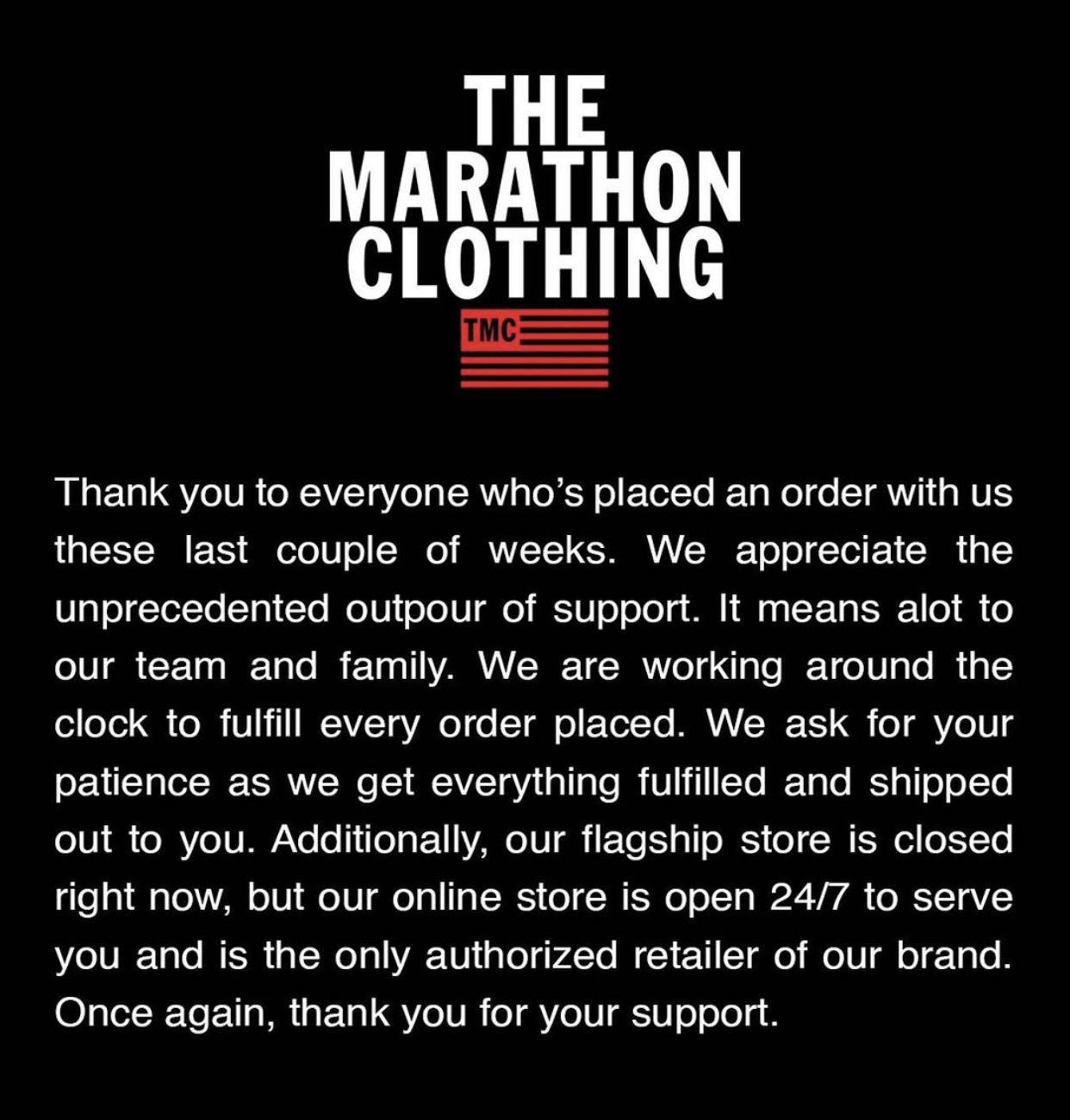 Nipsey Hussle's Marathon Clothing Releases Statement - Flagship Store ...