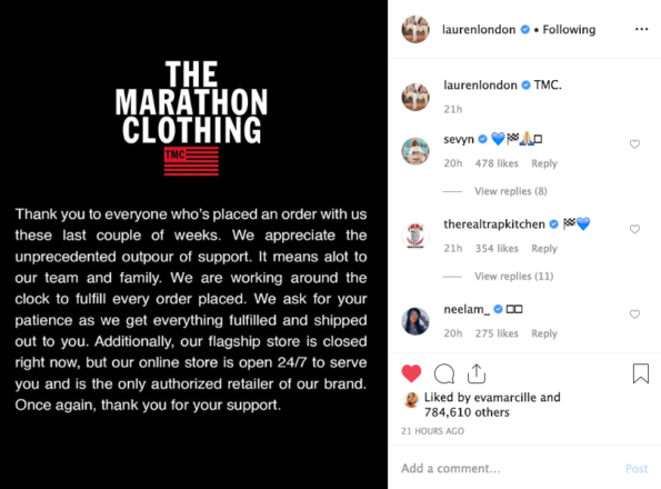 Nipsey Hussle's Marathon Clothing Releases Statement - Flagship Store ...