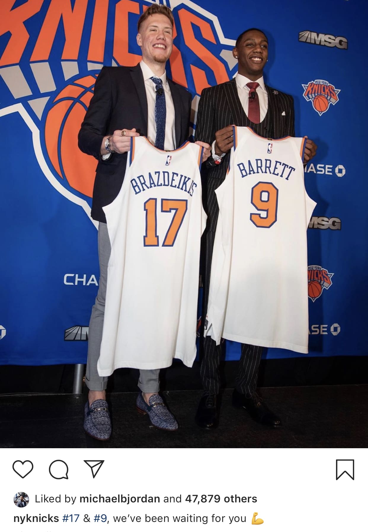 NBA Fines New York Knicks $50,000 For Banning Media Outlet From Draft ...
