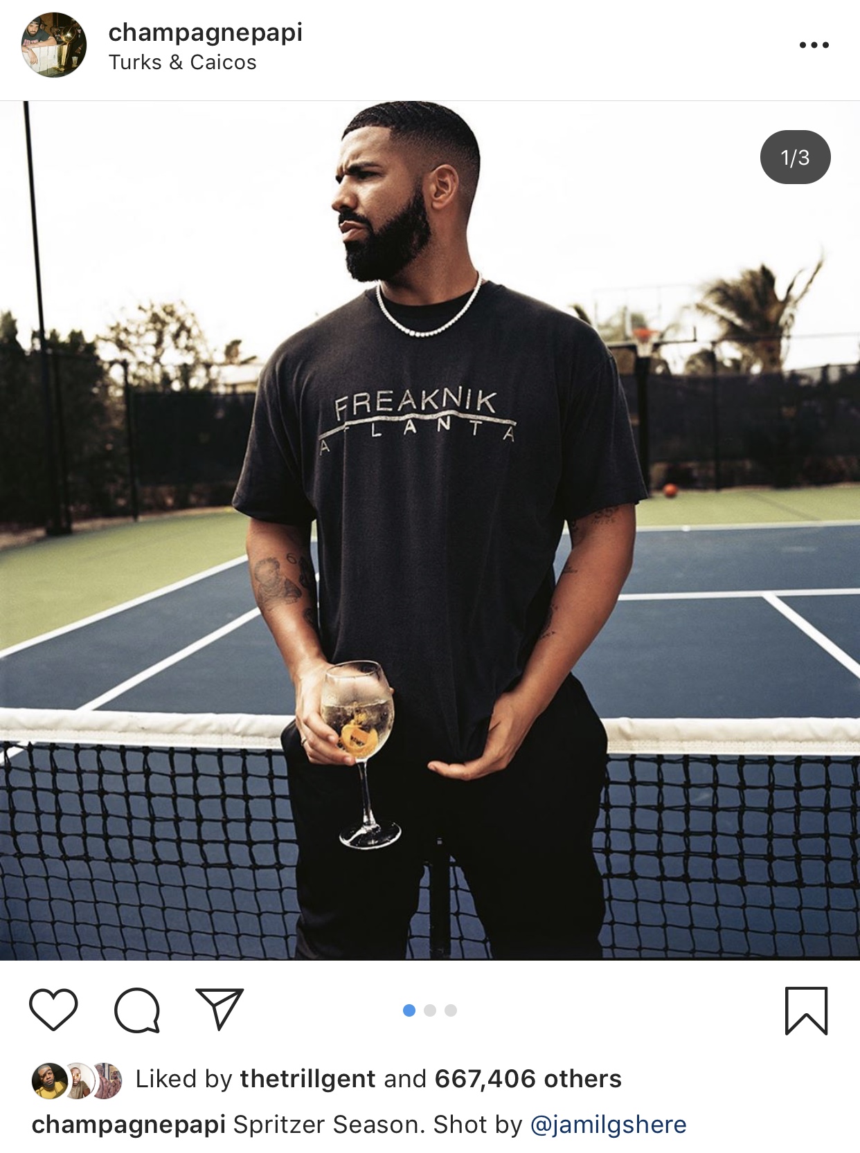 Drake Is In Album Mode, While Vacaying In Turks & Caicos [Photos ...