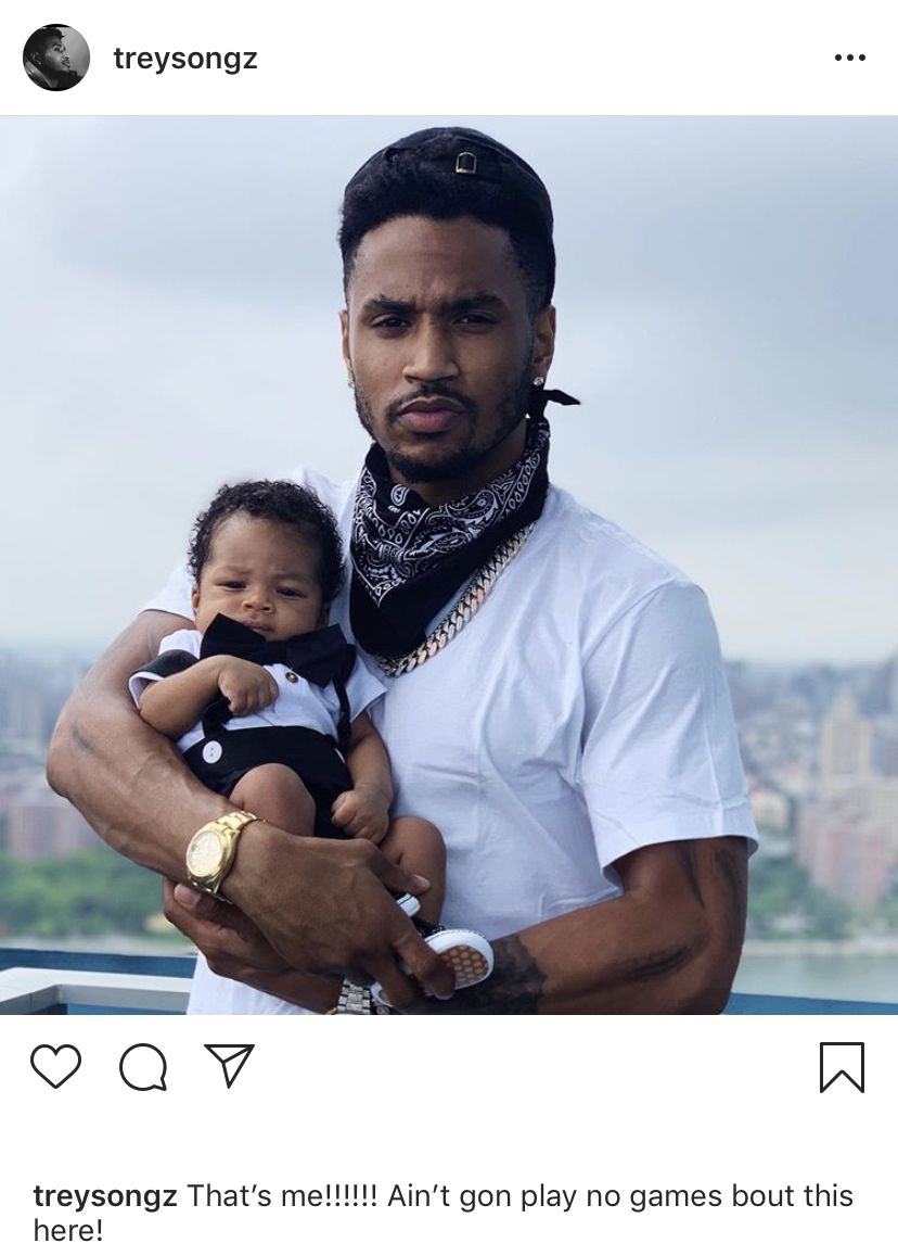 Trey Songz Shows Off Adorable Son, Noah [Photo] - theJasmineBRAND
