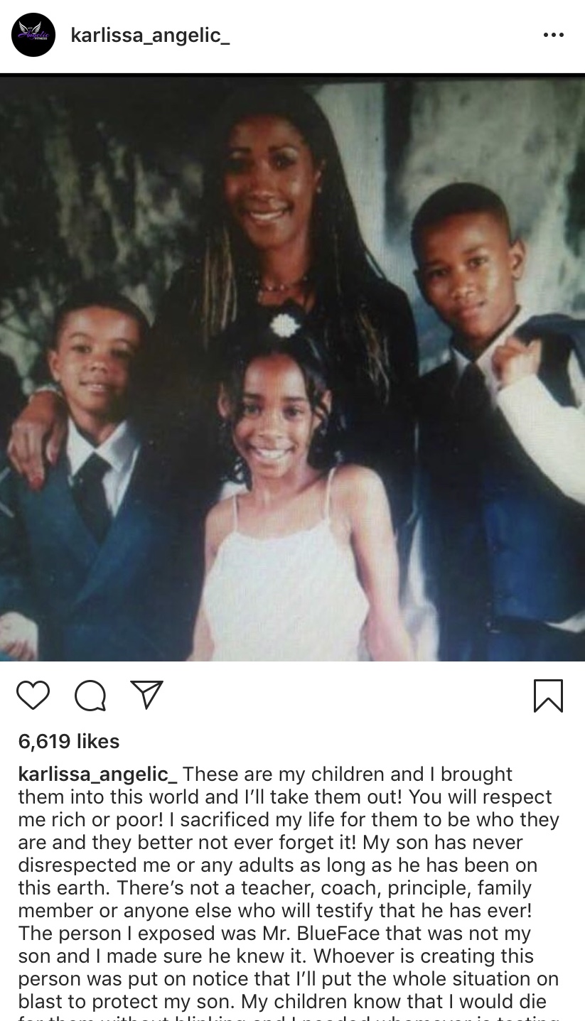 Blueface Debuts New Face Tattoo, Releases Songs About Kicking Mom ...