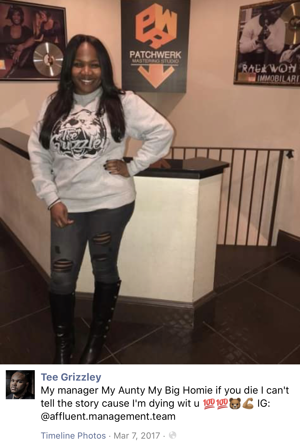 Rapper Tee Grizzley's Car Shot At, Aunt/Manager Killed - theJasmineBRAND
