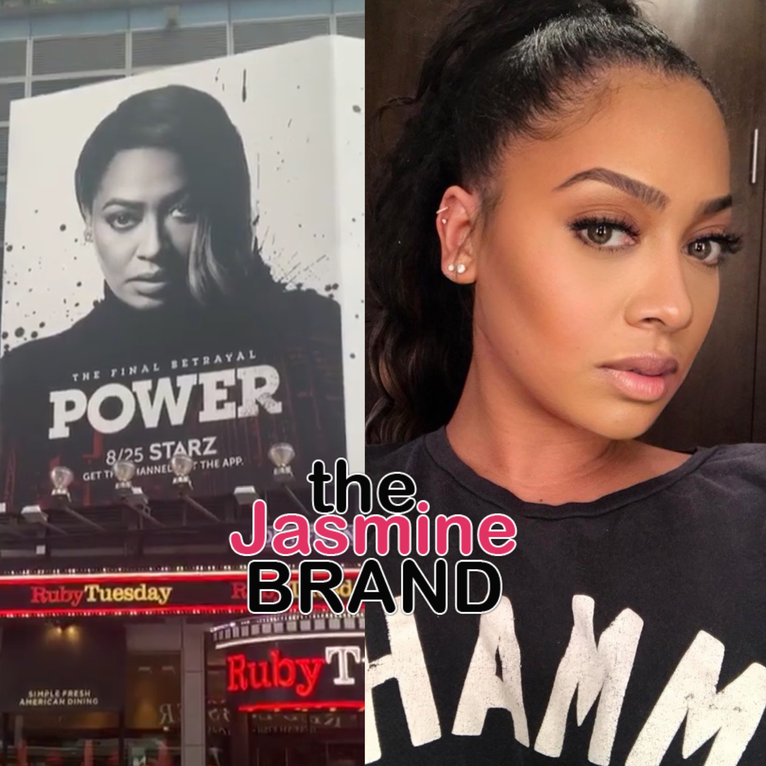 La La Anthony Nearly Brought To Tears After Seeing Her Billboard In ...
