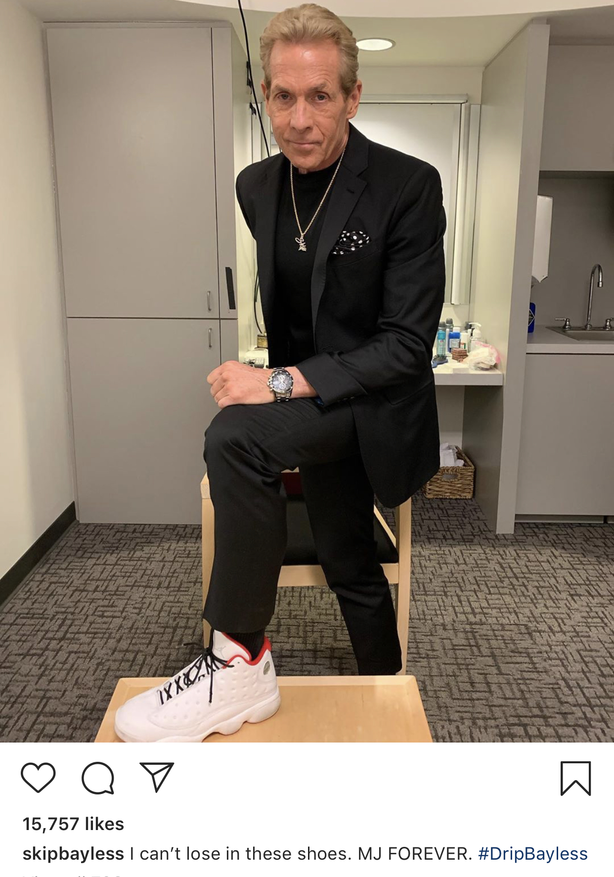 Skip Bayless Continues To Refer To Himself As "Drip Bayless" In Latest ...