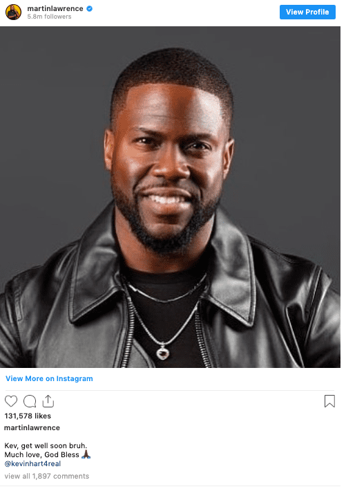 Kevin Hart Out Of Back Surgery After Accident, 'Able To Walk ...