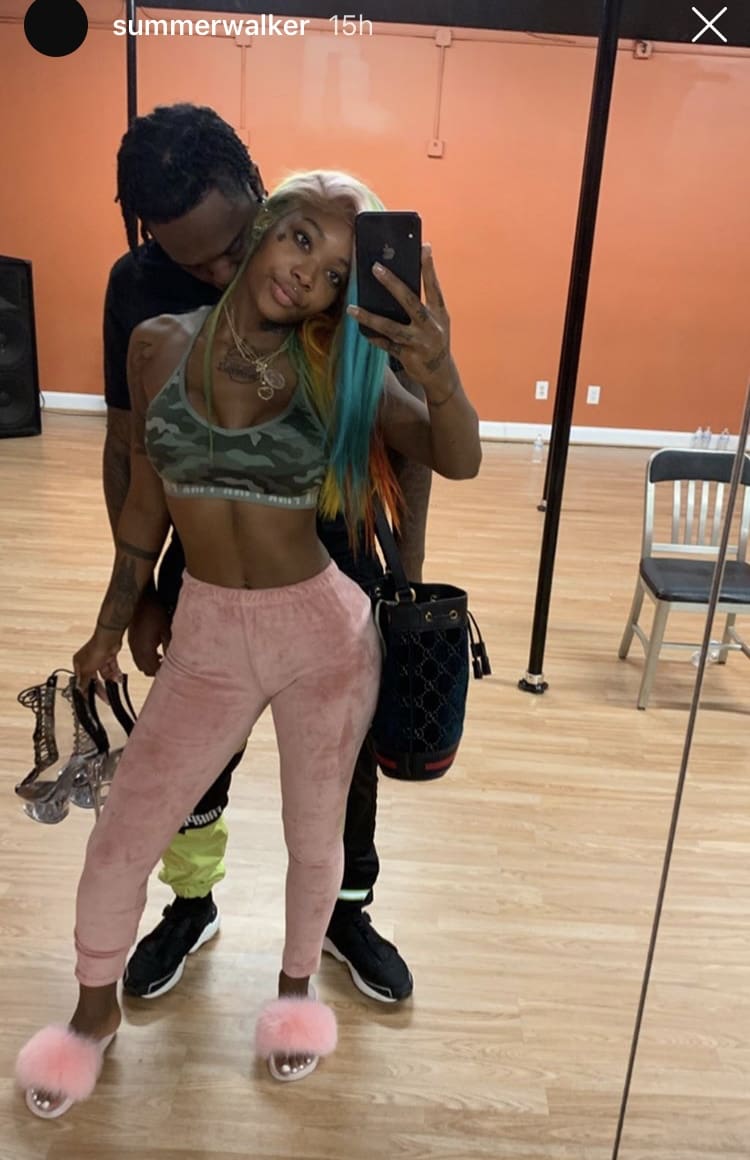 Summer Walker Shows Off Pole Dancing Skills, Cozies Up With Boyfriend ...