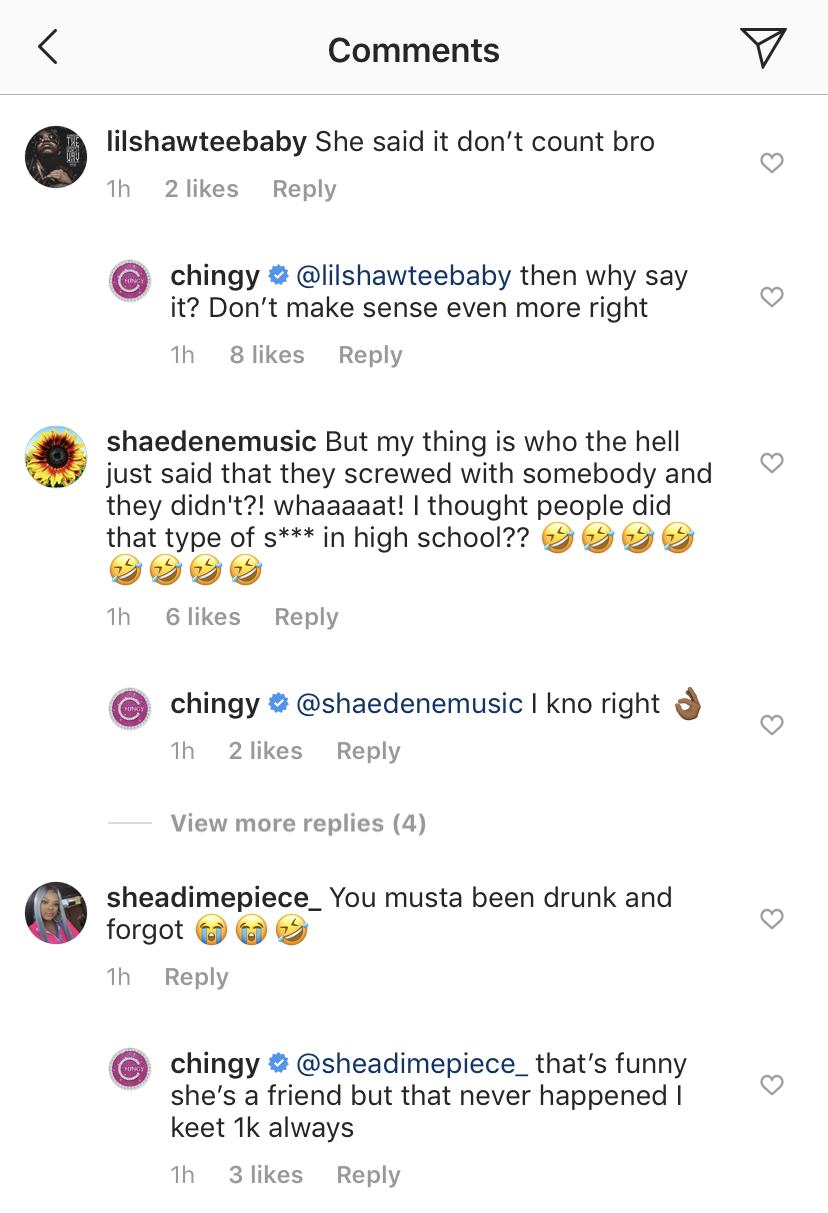 Tiffany Haddish Says She Hooked Up With Rapper Chingy, He Says She's ...