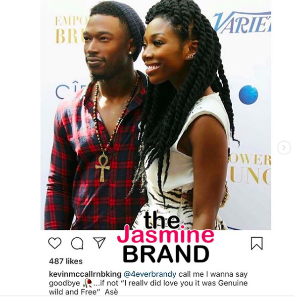 Kevin McCall Posts Alarming Message To Chris Brown, Tells Brandy 'Call ...