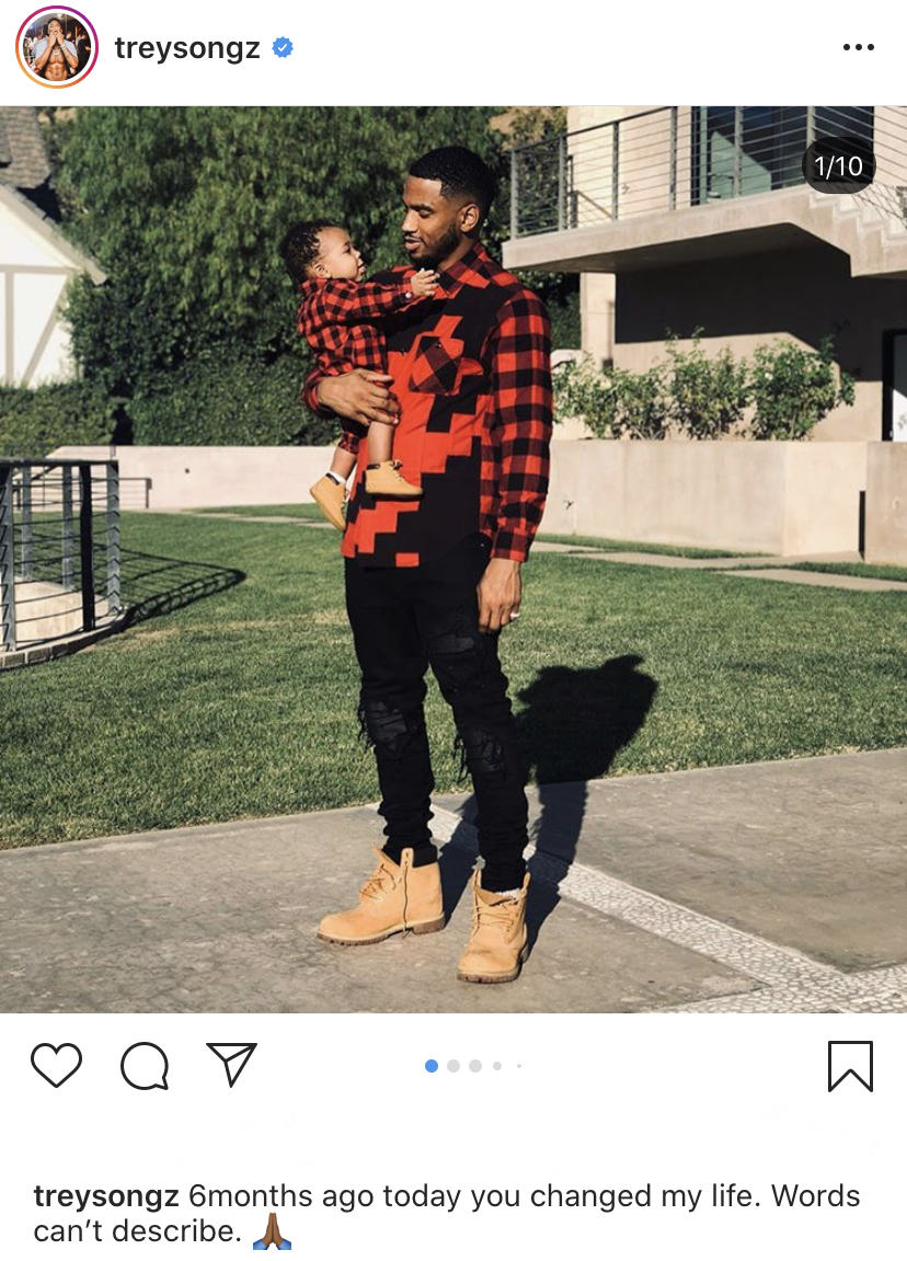 Trey Songz Writes Letter To Son, After Turning 6 Months! - theJasmineBRAND