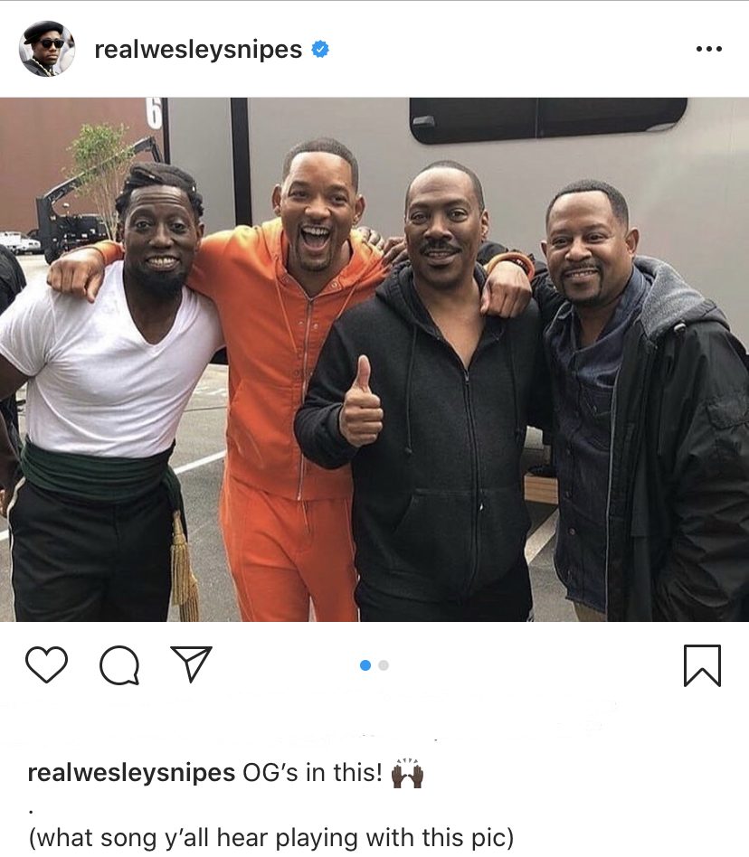 Wesley Snipes Will Smith Eddie Murphy Martin Lawrence