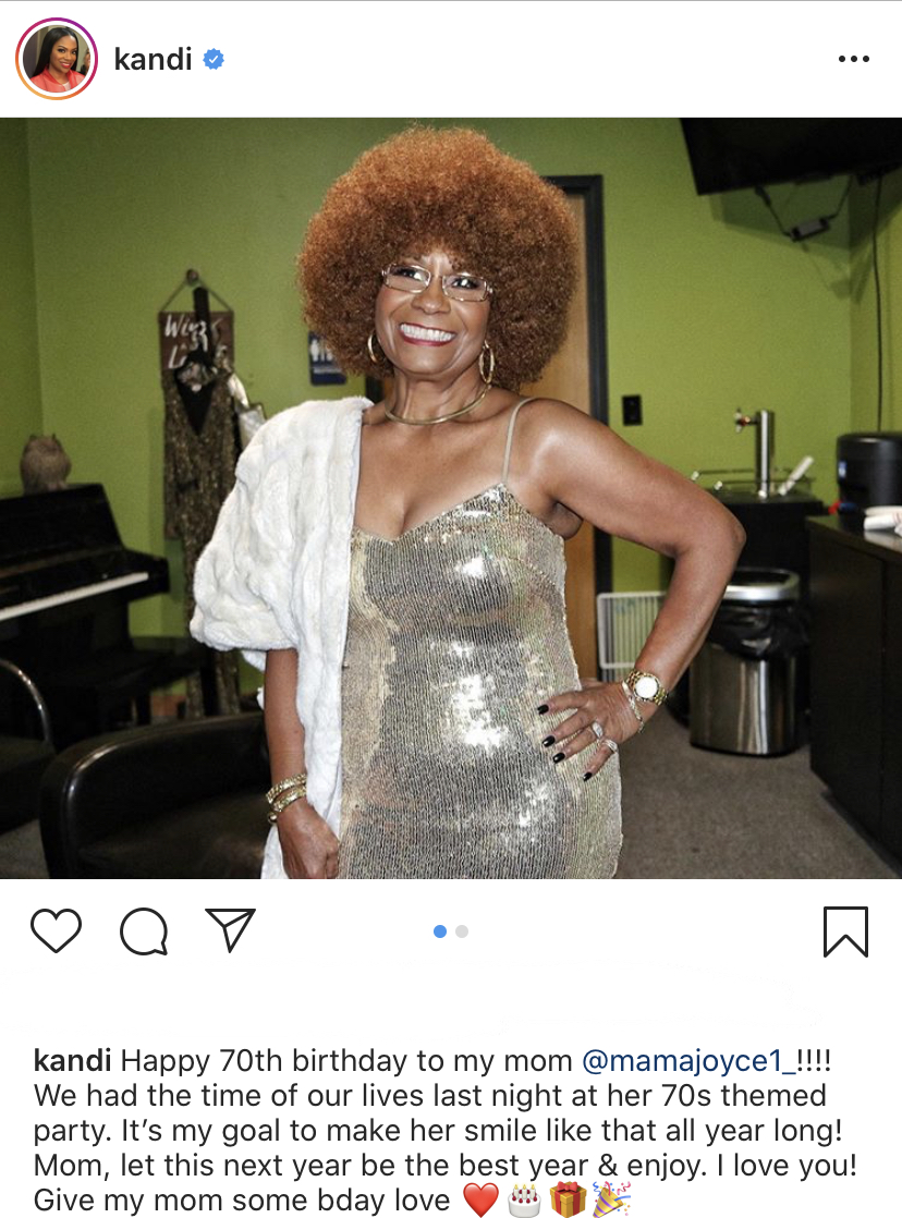 Kandi Burruss Goes All Out For Mama Joyce's 70th Birthday [VIDEO] - theJasmineBRAND