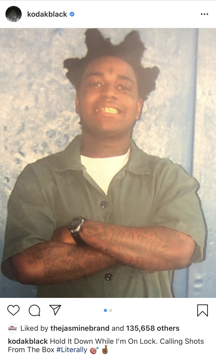 Kodak Black Sentenced To 46 Months In Prison For Weapons Charges ...