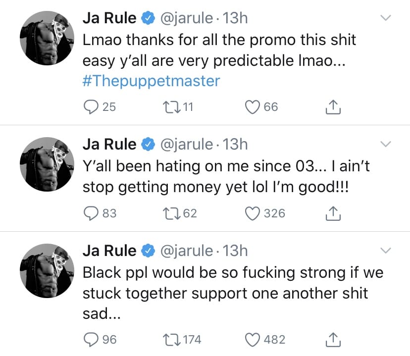 Ja Rule Receives Backlash After Announcing Tax Business, He Responds: Y ...