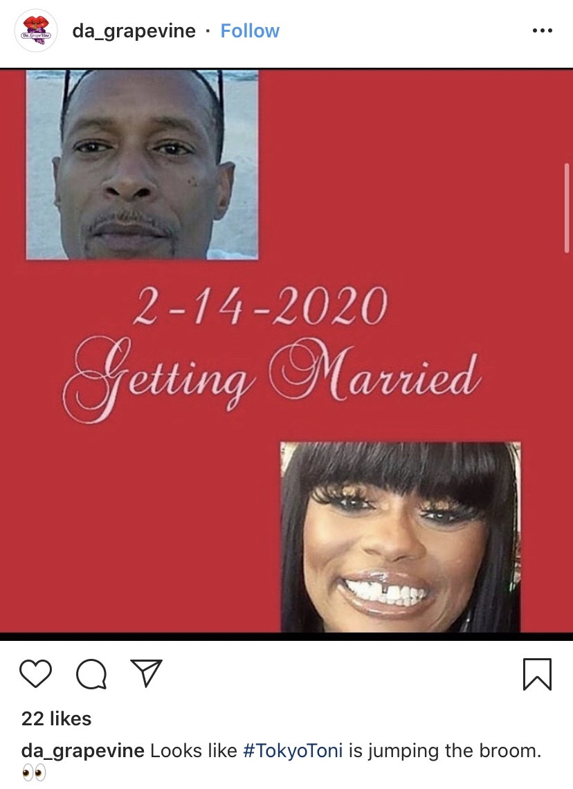 Blac Chyna's Mom Tokyo Toni Possibly Prepping Valentine's Day Wedding ...