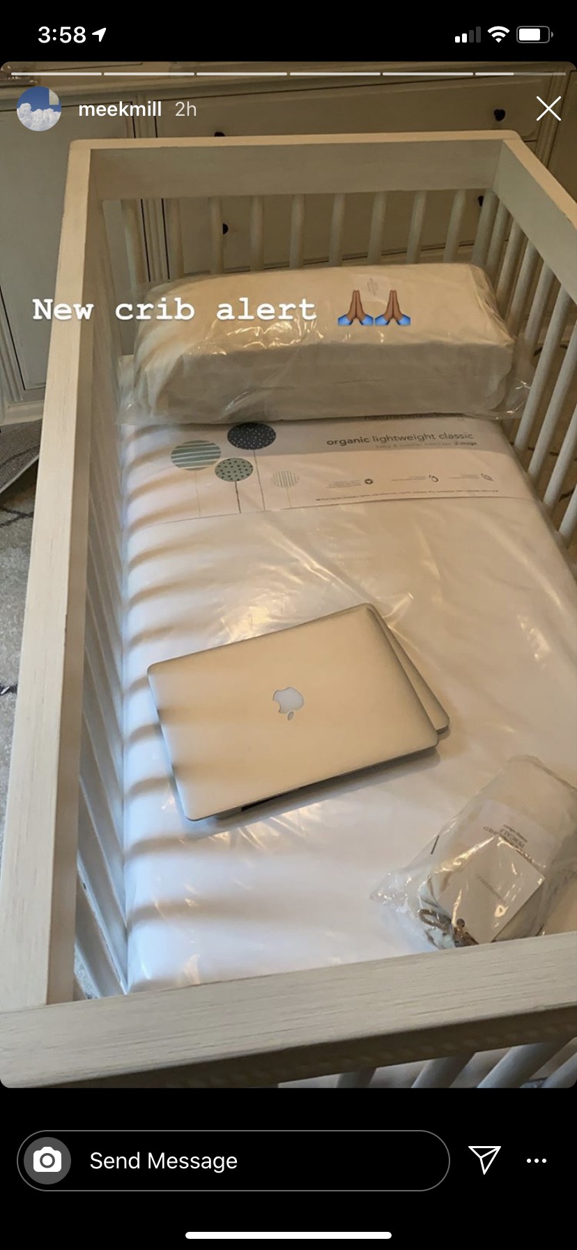 Meek Mill Gives Fans A Glimpse Of New Baby Room Amid Rumors He's Dating ...