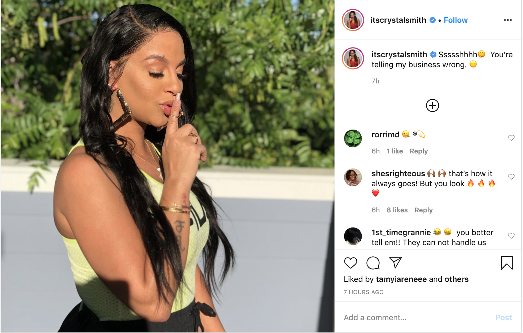 Ne-Yo's Wife Crystal Smith Posts Cryptic Message Amid Reports They've ...