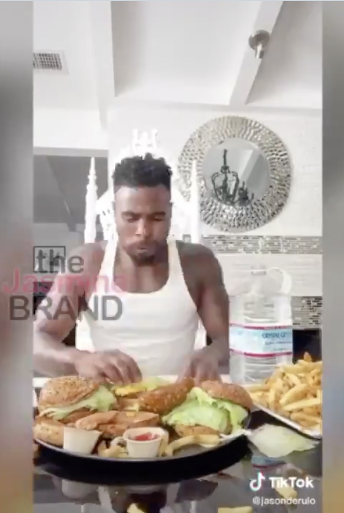 Jason Derulo Tries To Eat 22 Burgers In 2 Hours - theJasmineBRAND