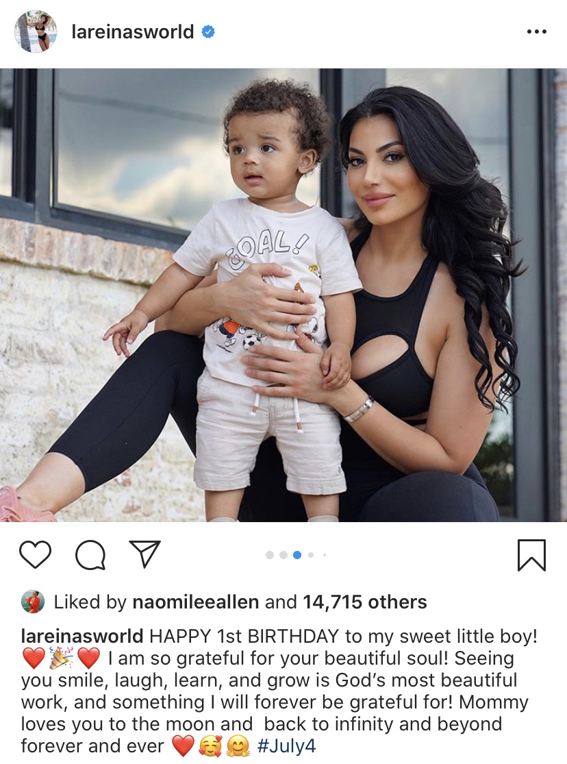 Cam Newton Confirms Baby W/ La Reina Shaw On His 1st Birthday: I Have ...