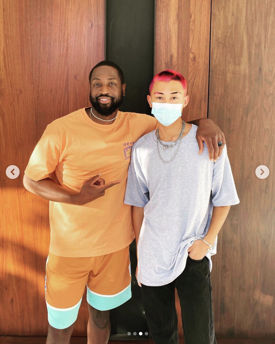 Dwayne Wade Shows Off Brand New Flame Inspired Hairstyle! - theJasmineBRAND