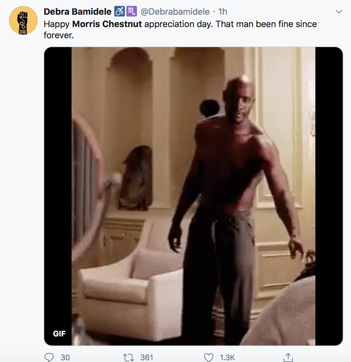 Morris Chestnut Appreciation Day Goes Viral As Fans Swoon Over Actor ...