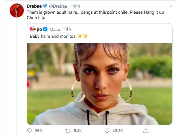 J.Lo Showcases Her ‘Baby Hairs’, Gets Mixed Reactions - theJasmineBRAND