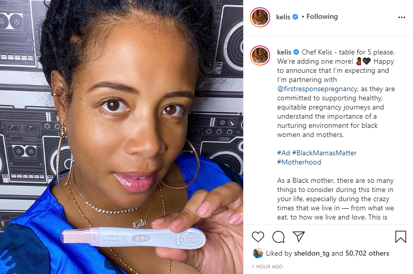 Kelis Welcomes Baby Girl After 'Intense' Labor - theJasmineBRAND