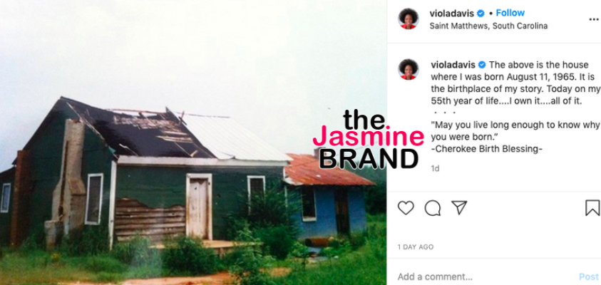 Viola Davis Did NOT Buy The House She Was Born In, Clarifies Previous ...