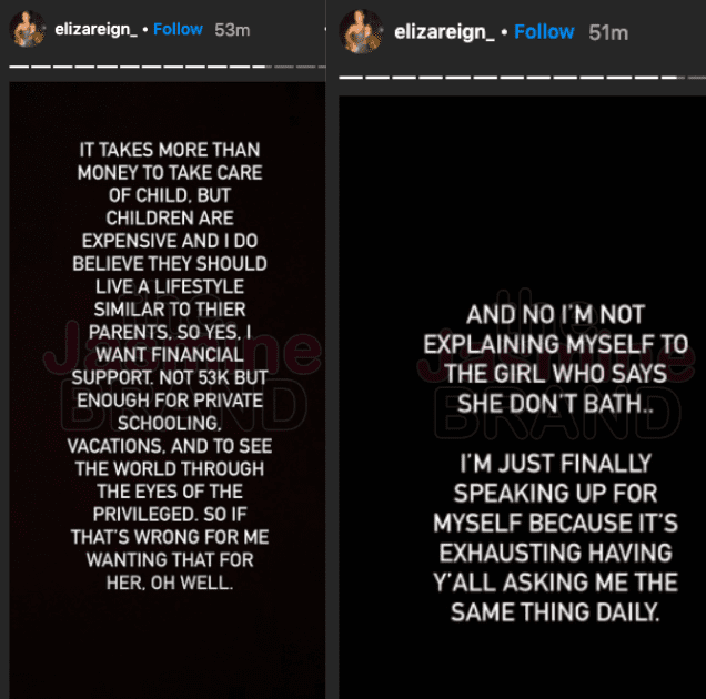 Summer Walker & Future's Baby Mama Eliza Reign Get Into Heated Exchange ...