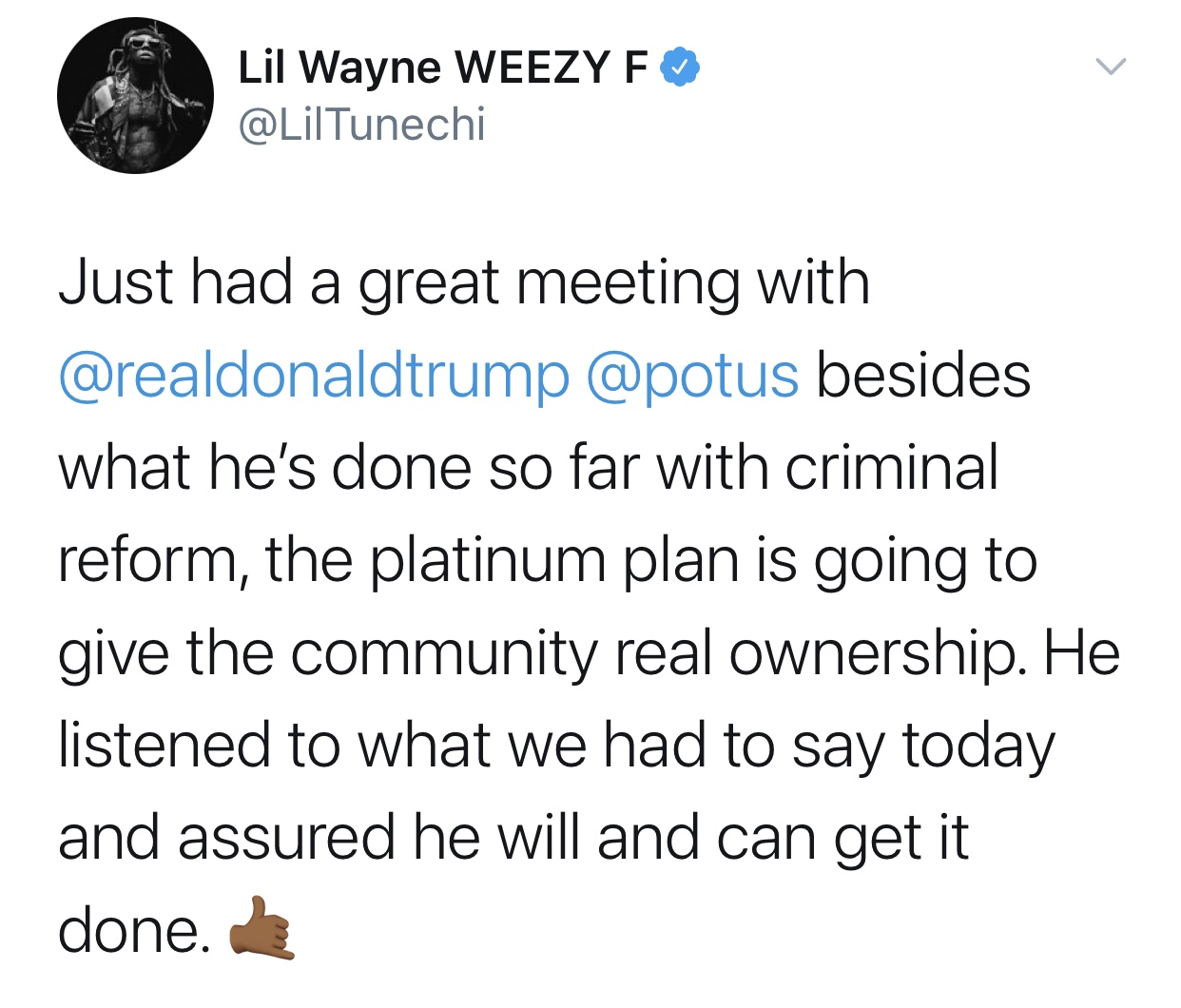 Lil Wayne Is All Smiles While Posing With Trump: We Had A Great Meeting ...