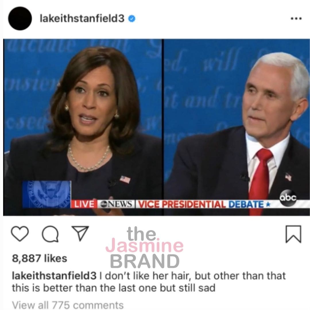 Actor Lakeith Stanfield Makes A Negative Comment About Kamala Harris ...