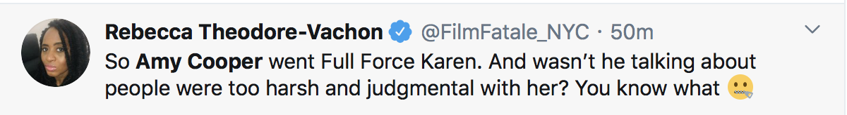 Amy Cooper Called Police On Christian Cooper A 2nd Time Claiming He ...