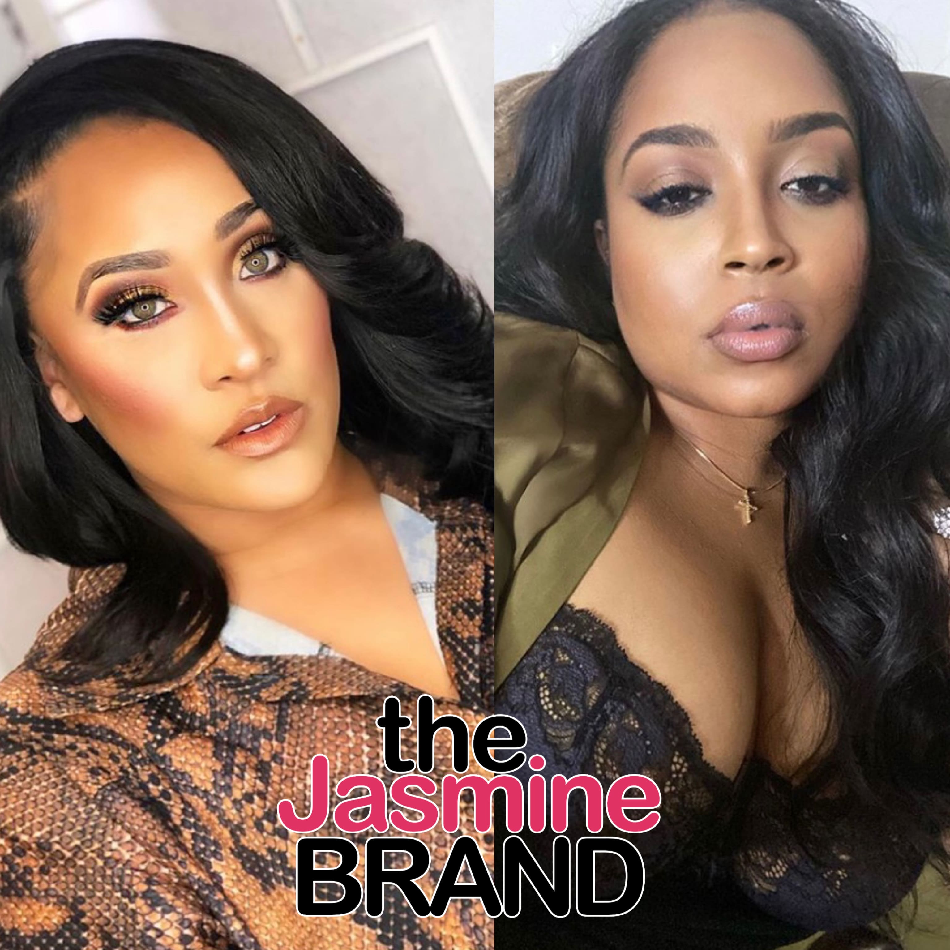 Former Bad Girls Club Stars Natalie Nunn Tanisha Thomas Argue Over Former Bad Girls Club Stars Natalie Nunn Tanisha Thomas Argue Over