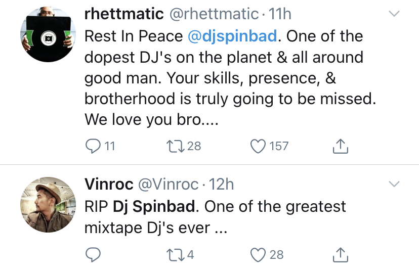 Iconic New York Artist, DJ Spinbad Has Died At Age 46 [CONDOLENCES ...