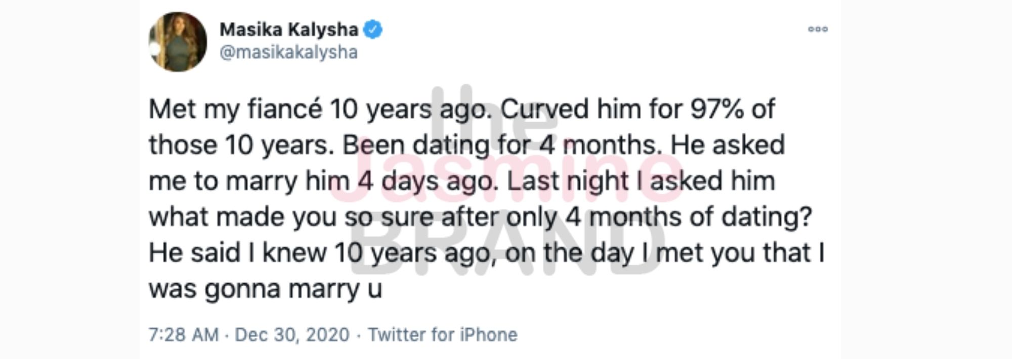 Masika Kalysha Calls Off Engagement, Says Ex-Fiancé Used & Tried To ...